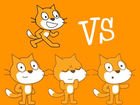 New Scratch Cat Sprites from "A Day in the Life"
