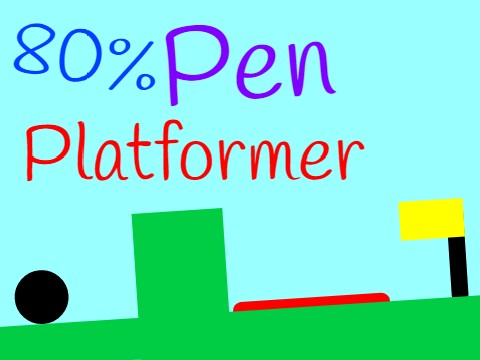 Pen Platformer (80% Pen)