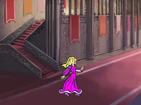 Princess doing a MLG BACKFLIP