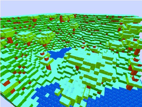 3D Minecraft manager