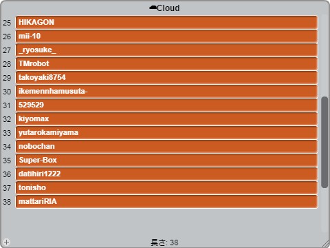 [☁Cloud List] 完全版