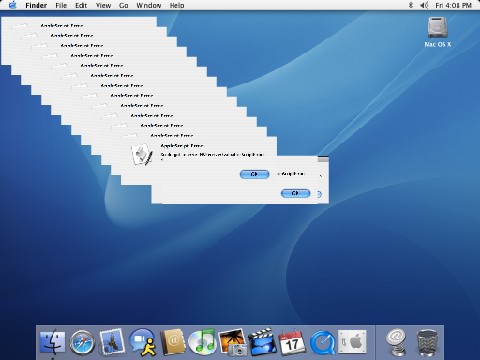 mac os x Crazy Error