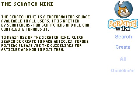 Scratch Wiki - Project