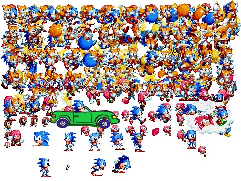 All Sonic Mania sprites in one project (help wanted)