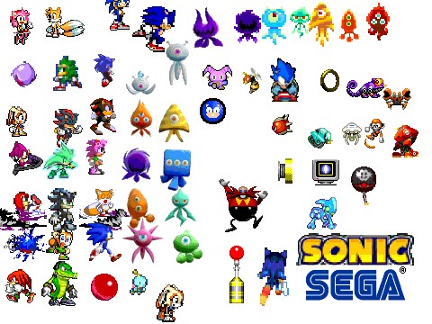 sonic sprites
