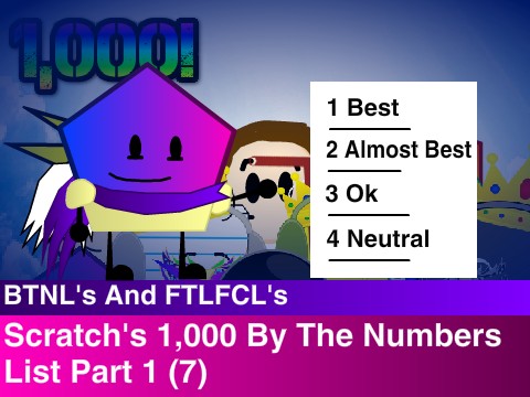 Scratch's 1,000 By The Numbers List Part 1 (7)
