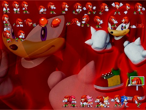 Modern Knuckles Sprites V2