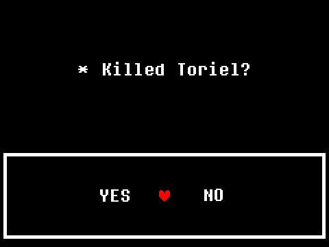 UNDERTALE Neutral Ending Simulator