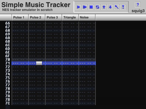 Simple Music Tracker