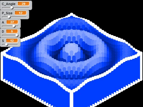 3D Ripple Simulation