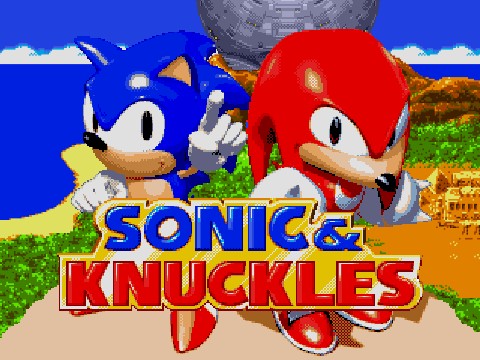 Sonic and Knuckles Title Screen