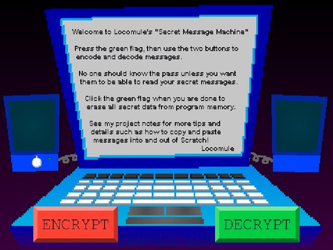 Secret Message Machine - updated!