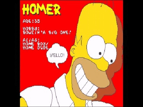 the simpsons arcade game (with coin screen and sound)