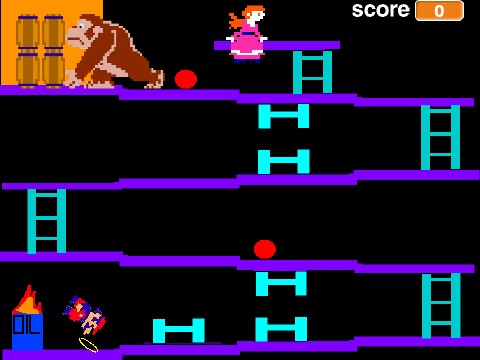 Donkey Kong (scratch)