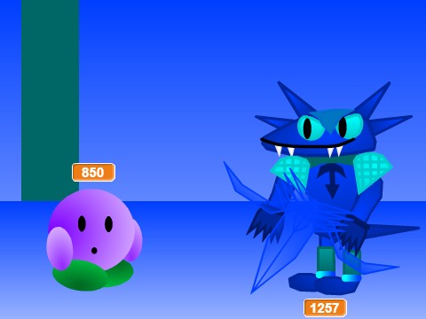 Dragon Dine Kirby Likes To Fight!