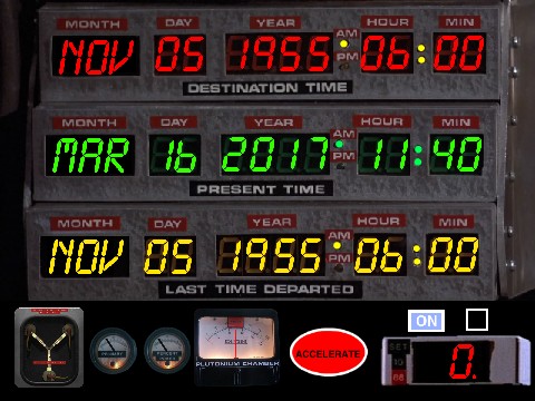 Delorean Time Circuits