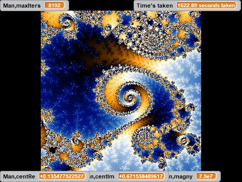 Quick Mandelbrot set Demonstration