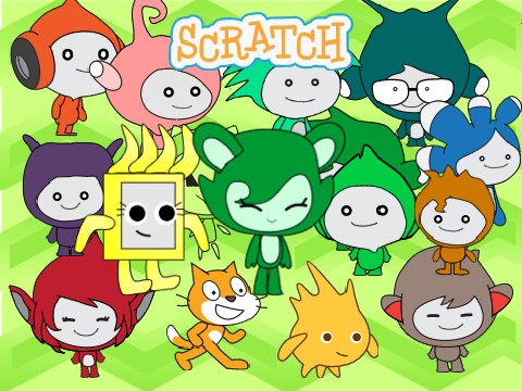 all of the scratch mascots,remdo and new ones