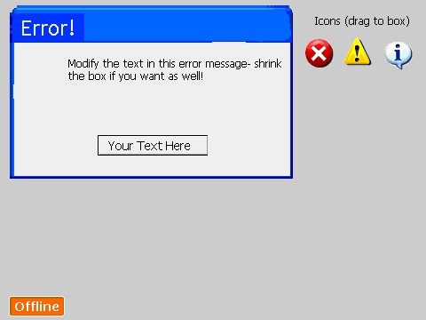 Error Message Maker
