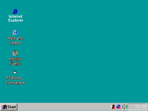Windows 95 simulator