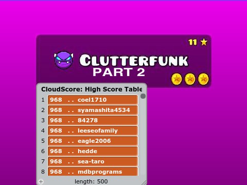 Geometry Dash Clutterfunk part 2