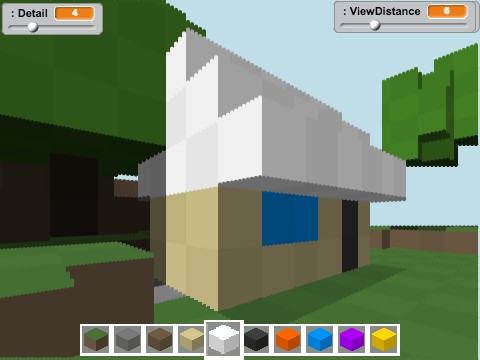 Minecraft with better controls (extension required)
