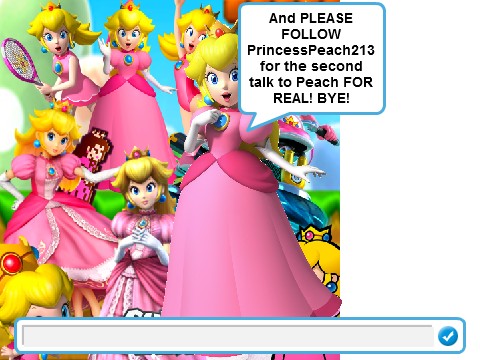 Talk to Peach FOR REAL