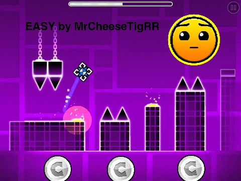 Geometry Dash Easy by MrCheeseTigrr