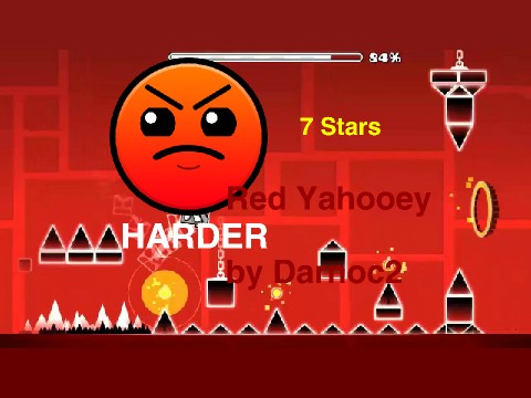 Geometry Dash Red Yahooey