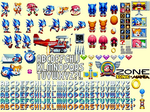 Sonic Mania Sprites: Super!!! (& Lodsa Extras)