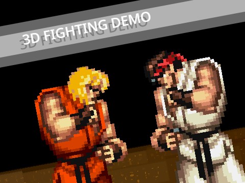 3D Fighting Game Demo (With AI)