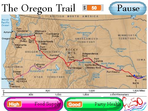 Oregon Trail Simulation