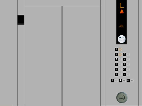 American Kone KSS 500 elevator ride