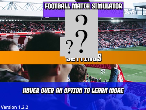 Football Match Simulator 21/22 - Ver 1.2.2