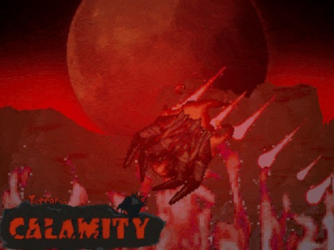 Terraria Calamity: Calamitas Battle