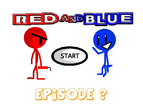Red and Blue Title Screen