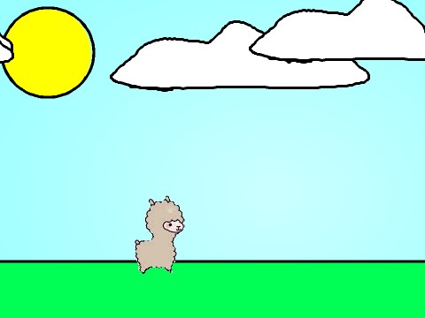 Llama Animation