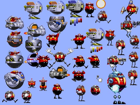 Eggman Sprites