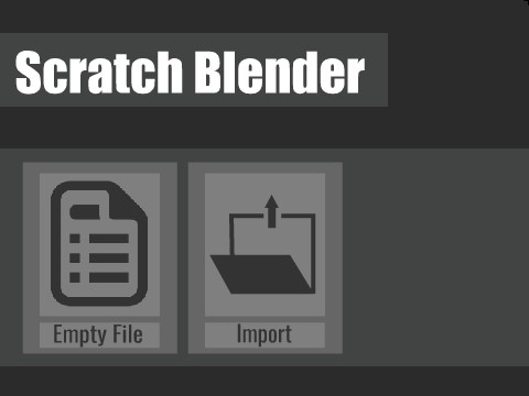 Scratch Blender ALPHA