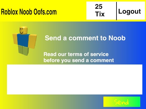 Roblox Noob's Banned Messages