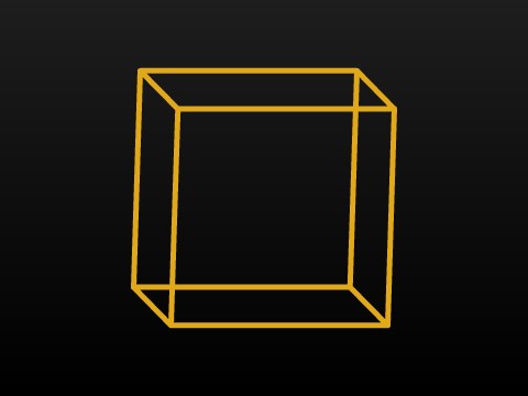 3D Cube Framework 1 - Edges with Tutorial