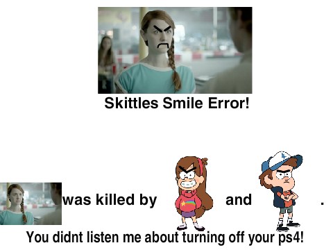 Skittles Smile Error 3