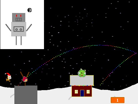 Angry birds christmas