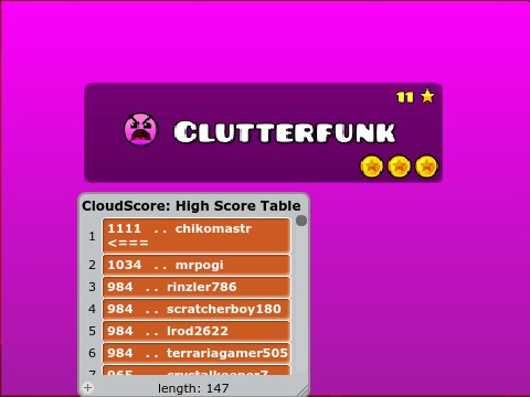 Geometry Dash Clutterfunk