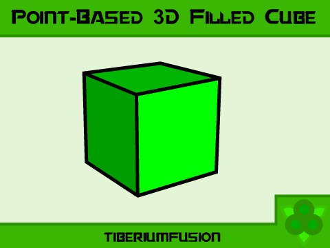 Point-Based 3D Filled Cube
