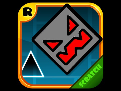 Geometry Dash hard level hacked