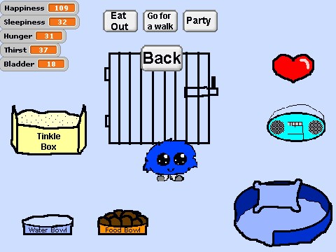 Virtual Pet (Pet Puppet Style)