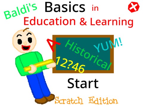 Baldi's Basics Scratch Edition BETA