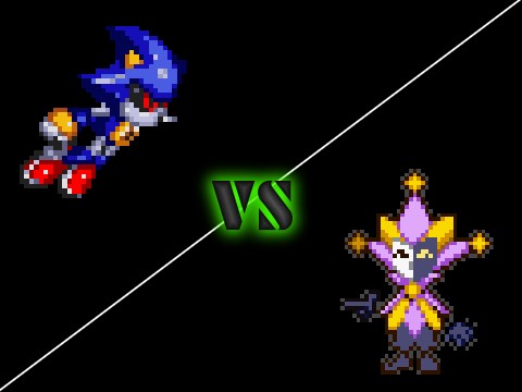 Metal Sonic VS Dimentio