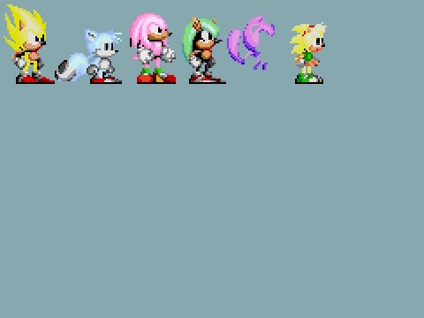 All Classic Sonic Super Forms (+ TEEZER)